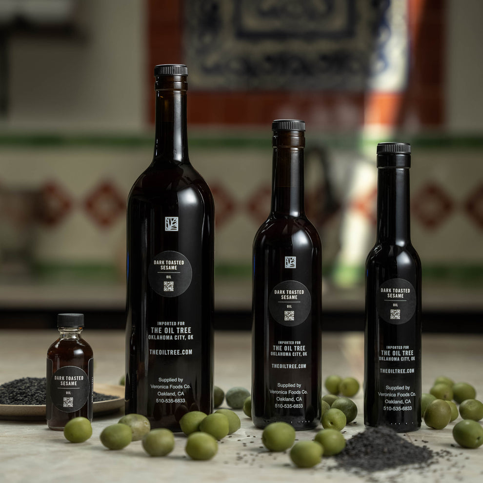 Dark Toasted Sesame Oil – The Oil Tree